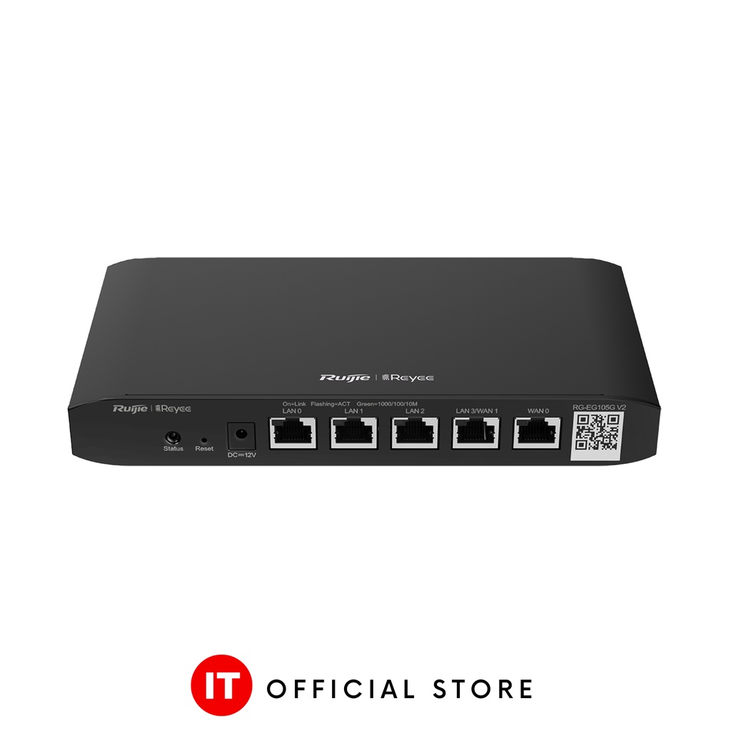 Ruijie RG-EG105G V3 Reyee - 5-port Cloud Managed Router with Dual WAN Ports | Shopee Philippines