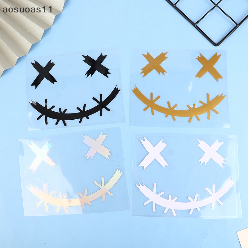 ao Smile Vinyl Stickers For Motorcycle Helmet Decals Decor Sticker ...