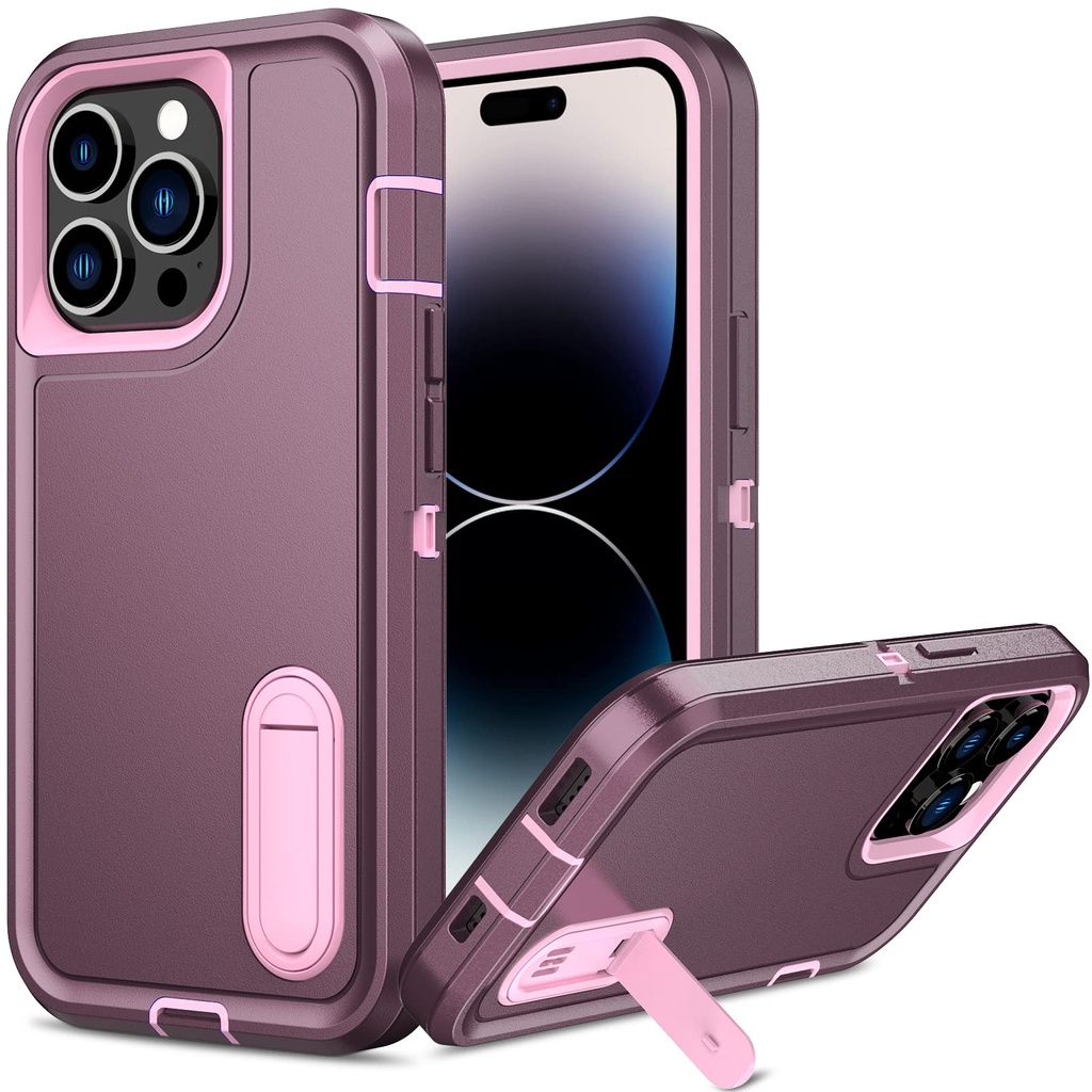 Heavy Duty Shockproof Phone Case For iPhone 15 Pro Max 14 Plus 13 12 11 ...