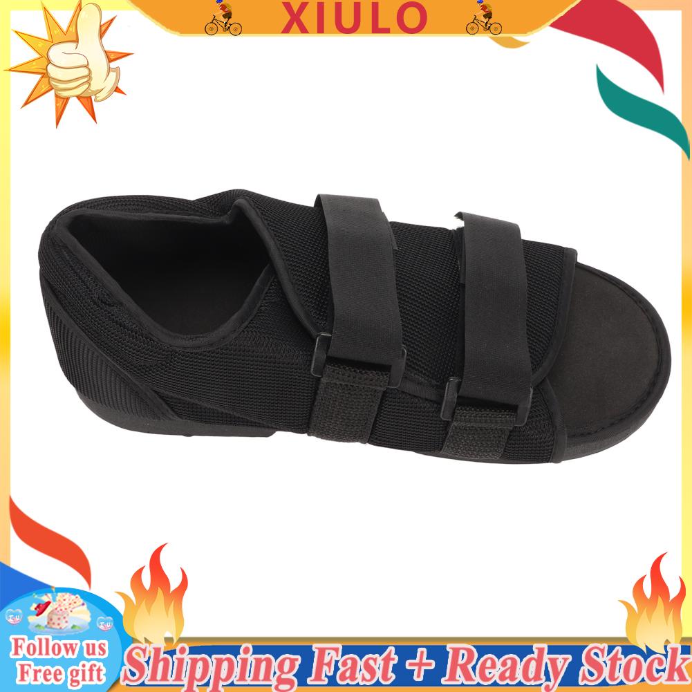 Xiulo Post Op Shoes Height Hard Sole Toe Orthopedic Brace Surgical Foot ...