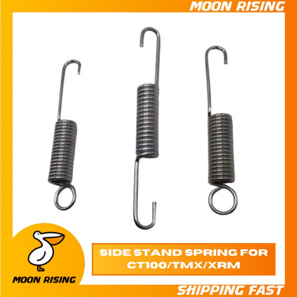 SIDE STAND SPRING FOR CT100/TMX/XRM [MOON RISING] | Shopee Philippines