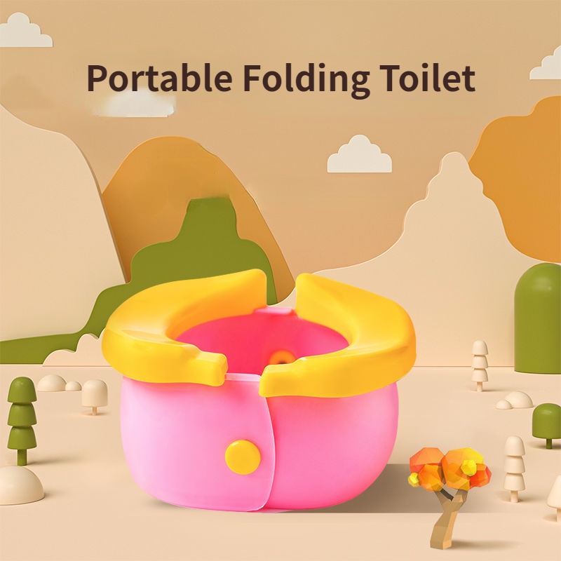 Boy Girl Portable Toilet Potty Training Children Go Out Receive Urine ...