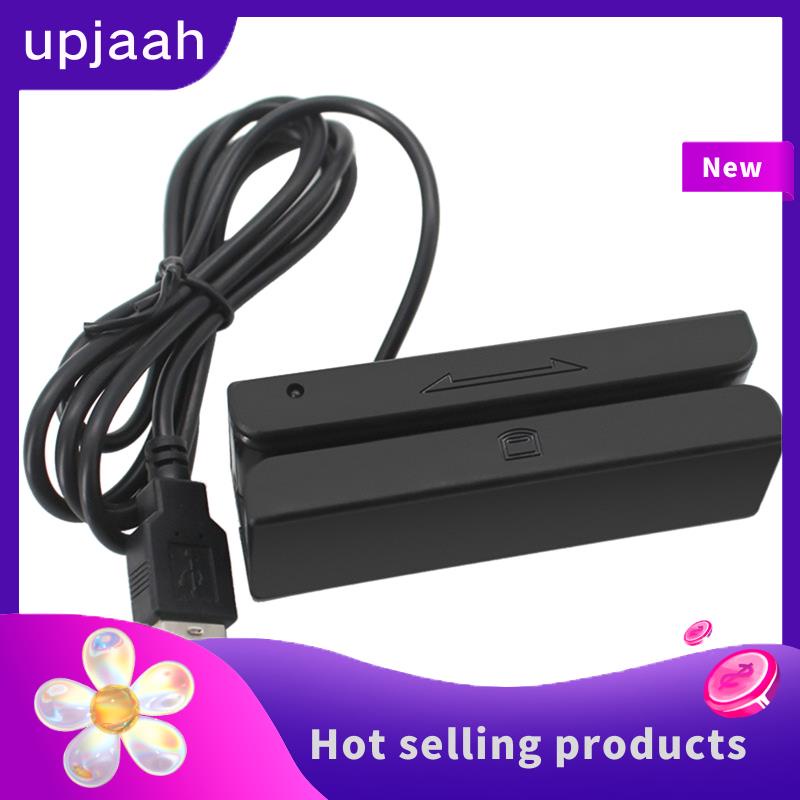 upjaah MSR90 USB Magnetic Strip Card Reading Machine Card Reader Stripe ...
