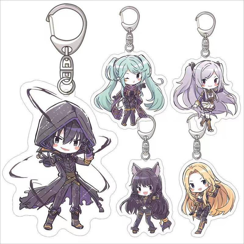 Anime The Eminence in Shadow Key Chains Two-sided Keychain Kage no ...