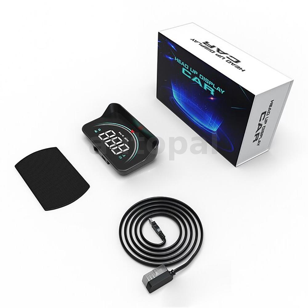 GEYIREN M8 HUD Head Up Display Car OBD2 II EUOBD Overspeed Warning ...
