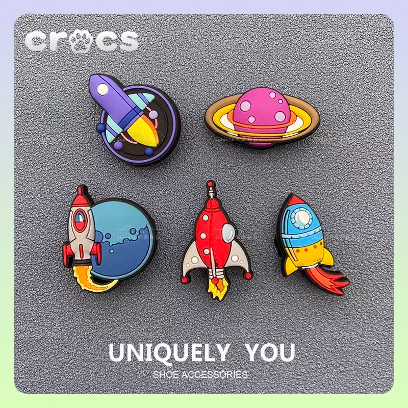 jibbitz for crocs Cosmic Spaceship crocs jibbitz Rocket jibitz crocs ...