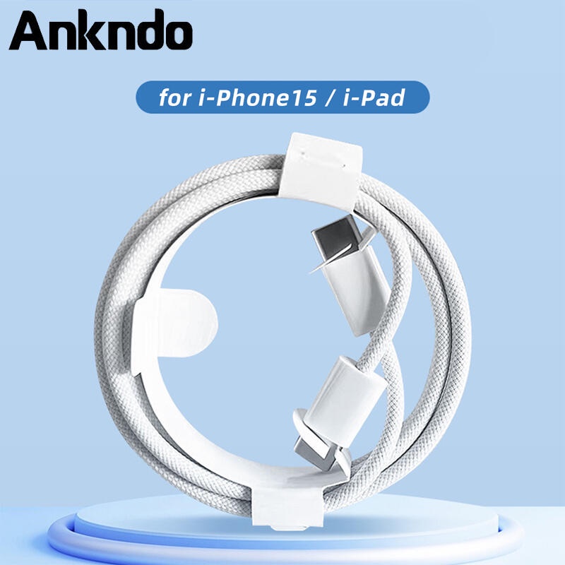 Ankndo USB-C Fast Charger Cable For i-Phone 15 Pro Max 15 Pro 15 Puls ...