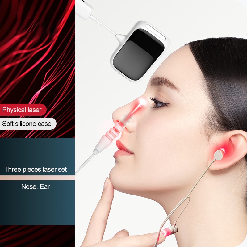 650nm Laser Therapy Tinnitus Ear Laser Therapy LLLT Irradiation Laser ...