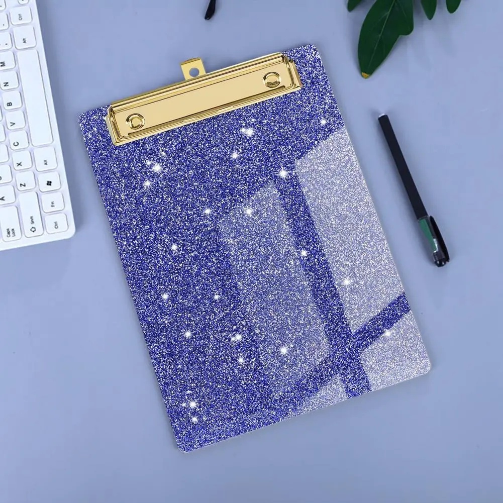 15*10cm Colored Acrylic Clipboards Glitter Clipboard Bling Cute ...