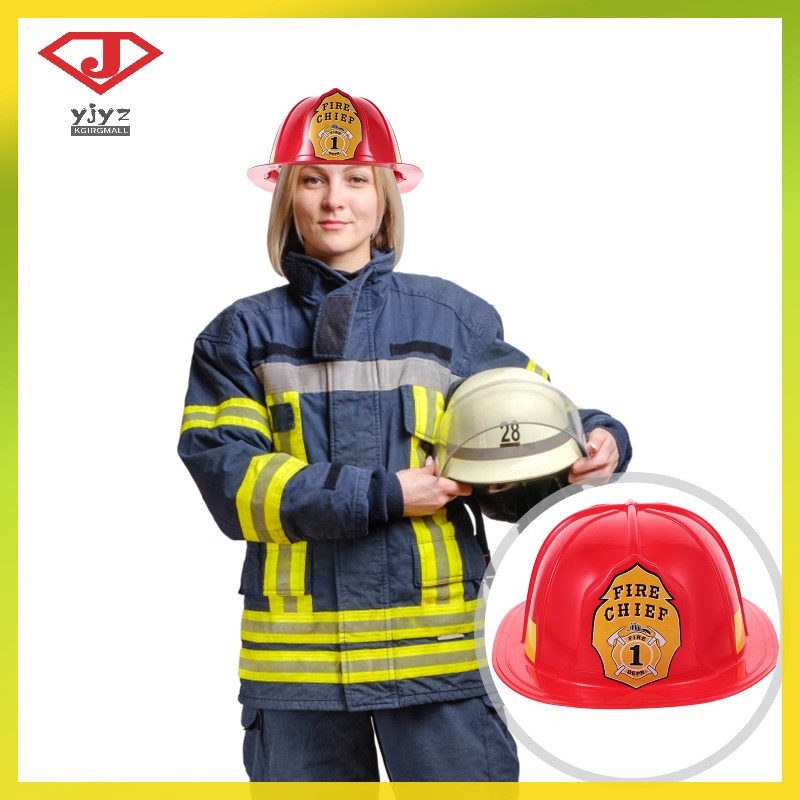 yuanjingyouzhang Firefighter Party Favors Costume Prop Fireman Cosplay ...