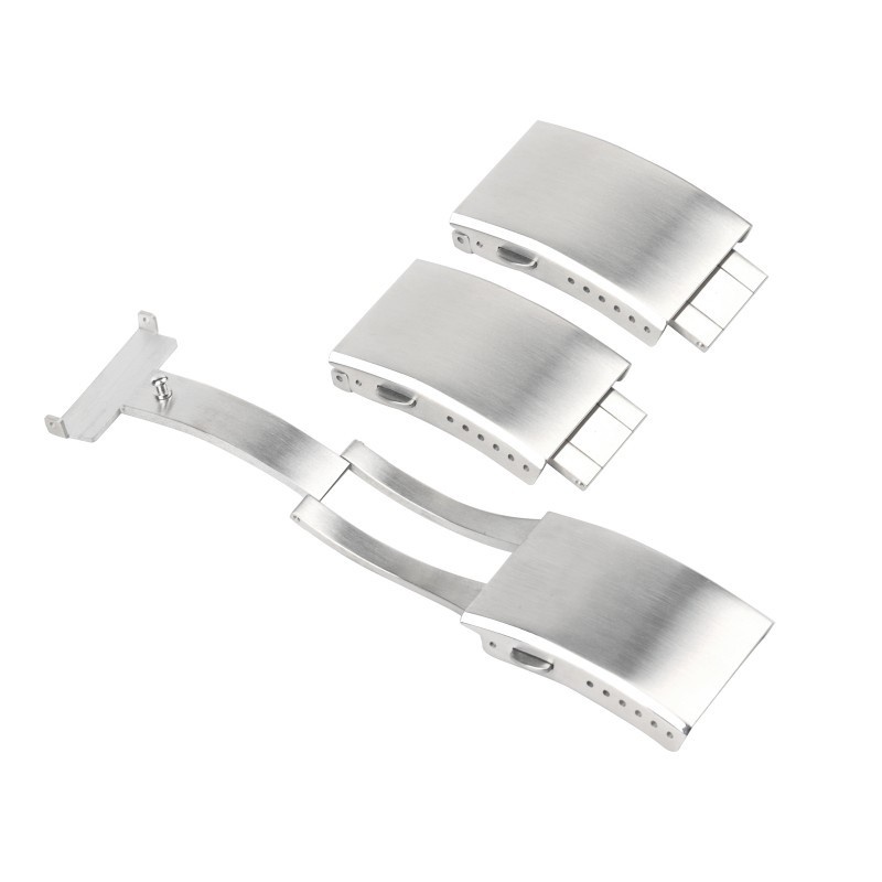 Solid Stainless Steel 18mm 20mm 22mm Folding seiko Buckle Stainless ...