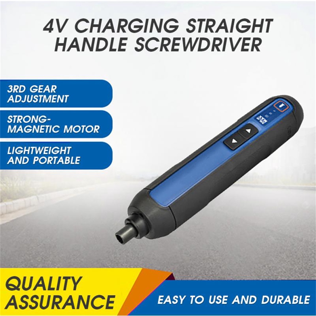 TR 4V Lithium Battery Rechargeable Wireless Screwdriver Set with ...