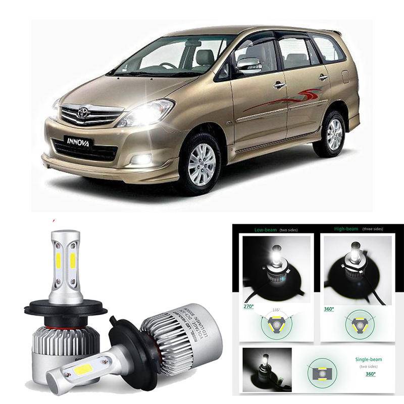 FOR Toyota Innova 2005-2011 2012 (Head Lamp) LED MU Light S2 6000K ...