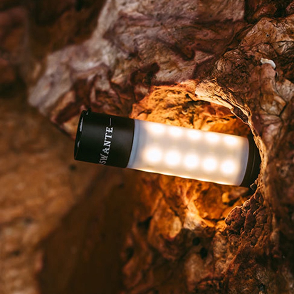 [countless.ph] Swante LED Camping Lamp Waterproof 2600mAh Hanging Flashlight for Fishing Hiking ...