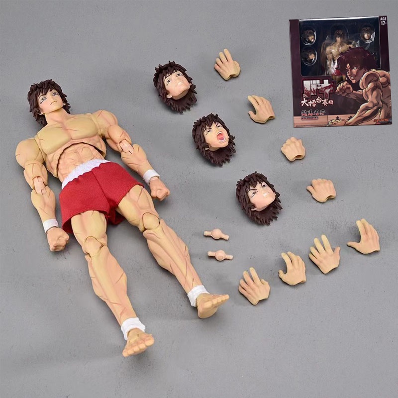 Storm Toys ST 1/12 Movable Hanma Baki Articulado Baki Hanma Action ...