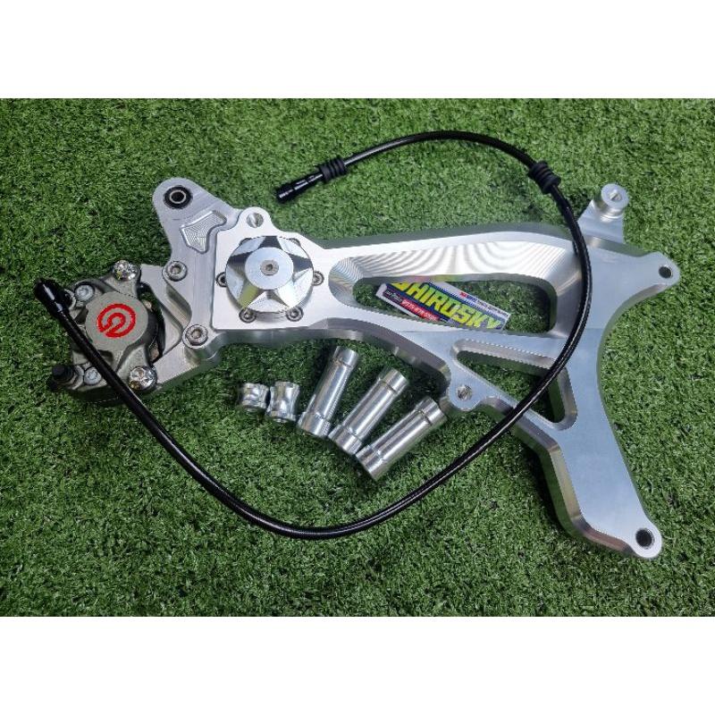 JHIROSKY Xmax RSV CNC Swing Arm with 2Pot Mount | Shopee Philippines