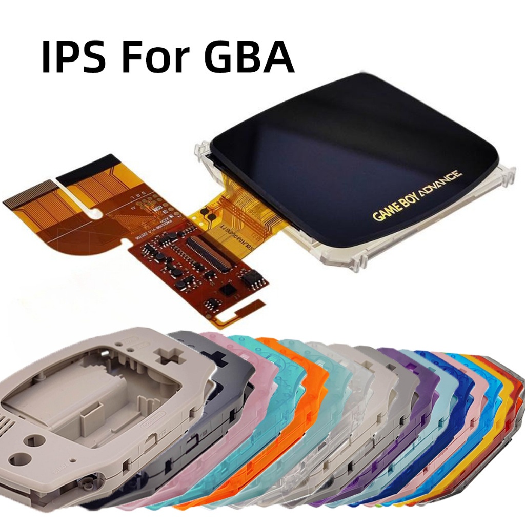 complete set of GBA IPS DIY accessories GBA IPS Exclusive Shell GBA 3.0 ...