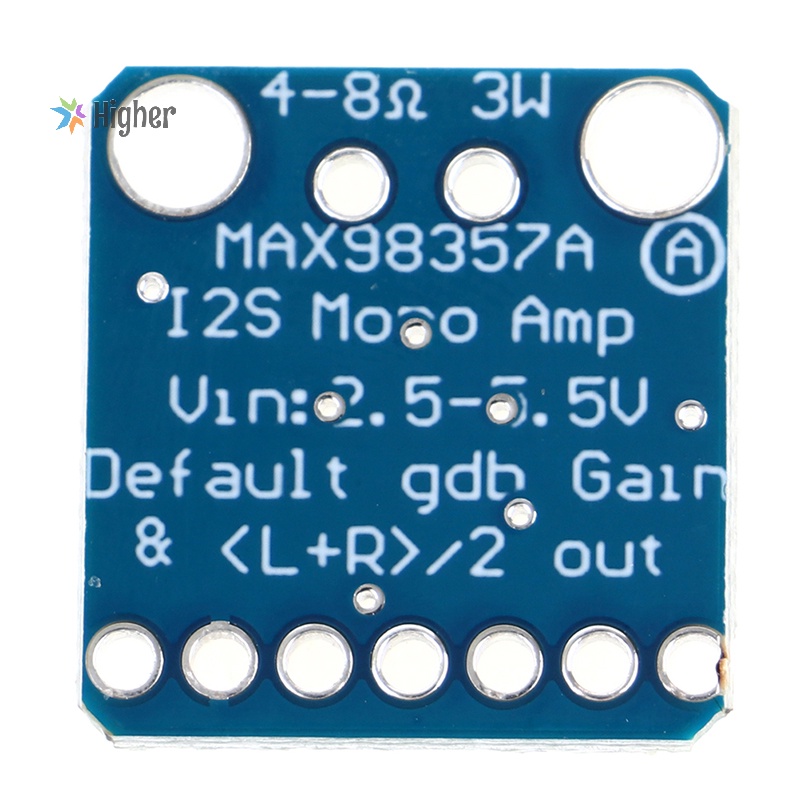 Higher＞ MAX98357 MAX98357A I2S 3W Class D Amplifier Breakout Interface ...