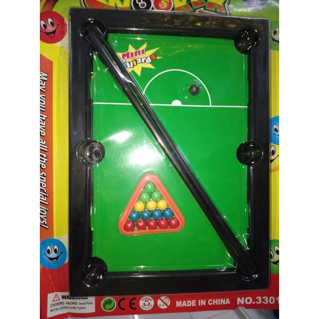 【hot sale】 COD BILLIARDS FAMILY FUN PLAY WITH SKILLS 20CM X15 CM ...