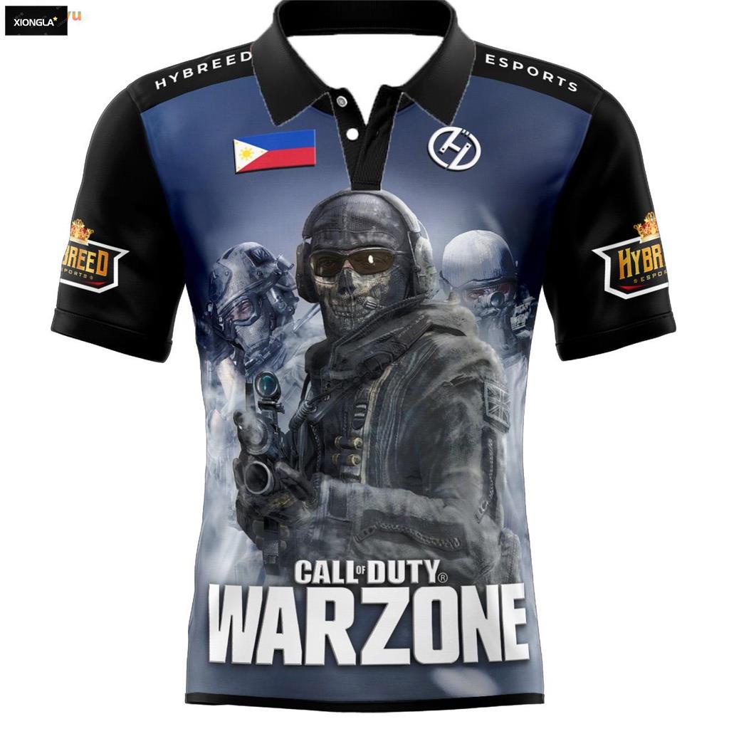 Call of Duty Special Edition 01 Full Sublimation Chinese Collar Shirt ...