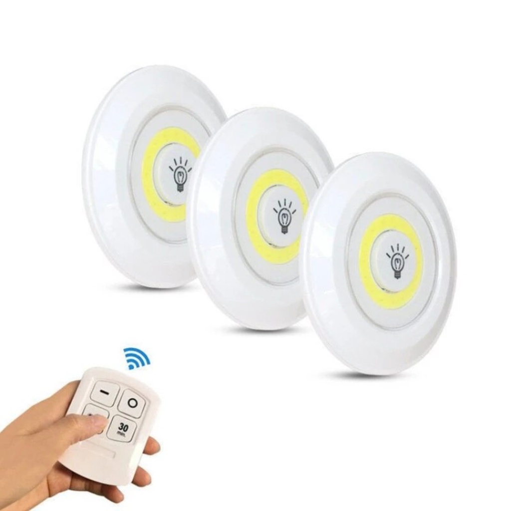 3-in-1 Remote Control Lights: Stick Anywhere for Instant Brightness ...