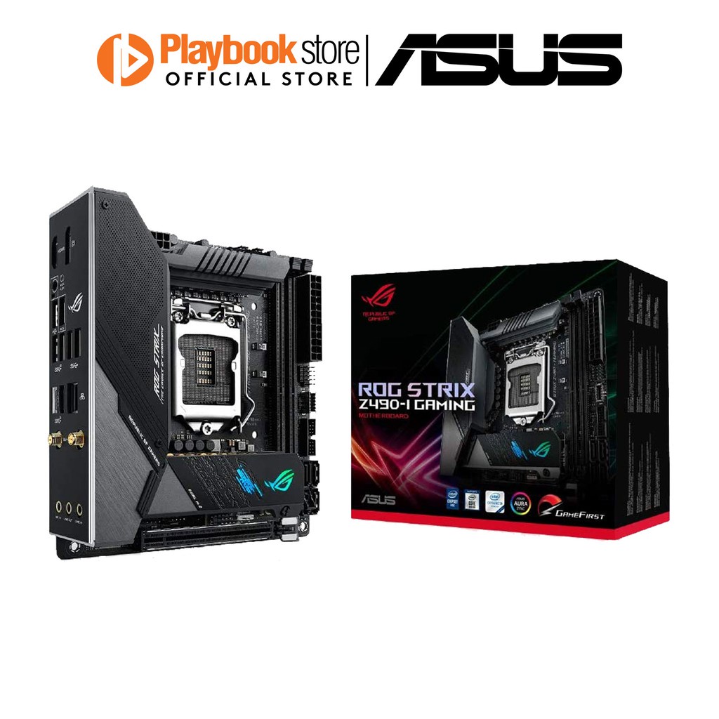 ASUS Rog Strix Z490-I Wi-Fi 6 Socket 1200 Intel 10Th Gen Mini- Itx ...