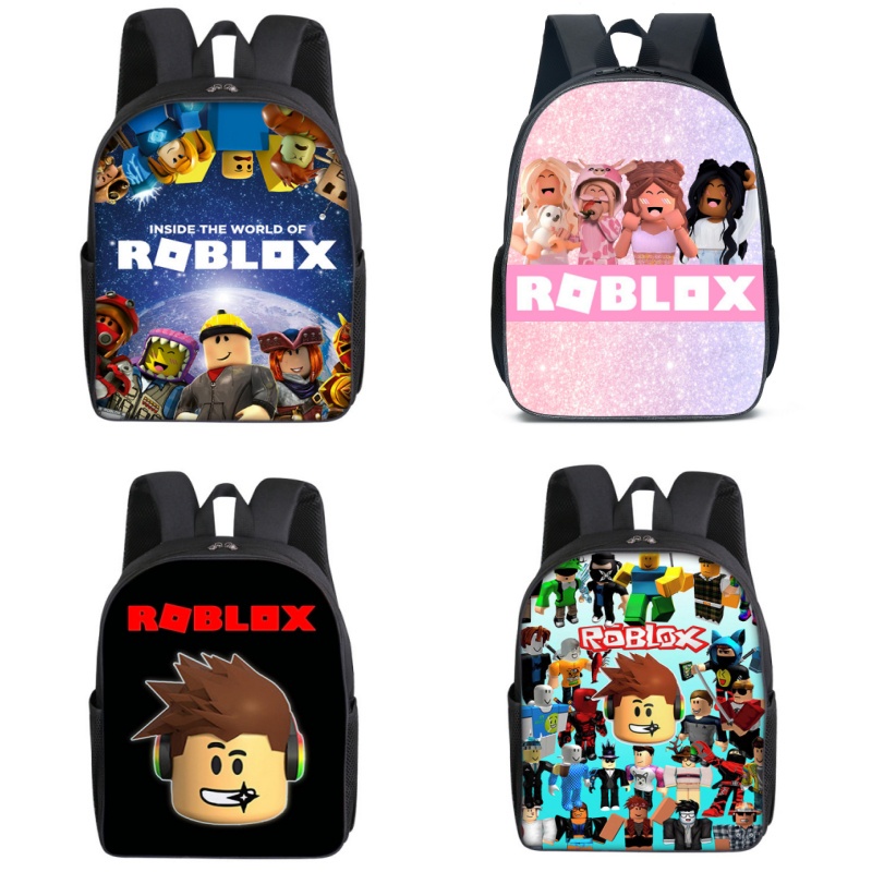 Roblox ROBLOX Backpack for Primary and Secondary School Students Boys ...