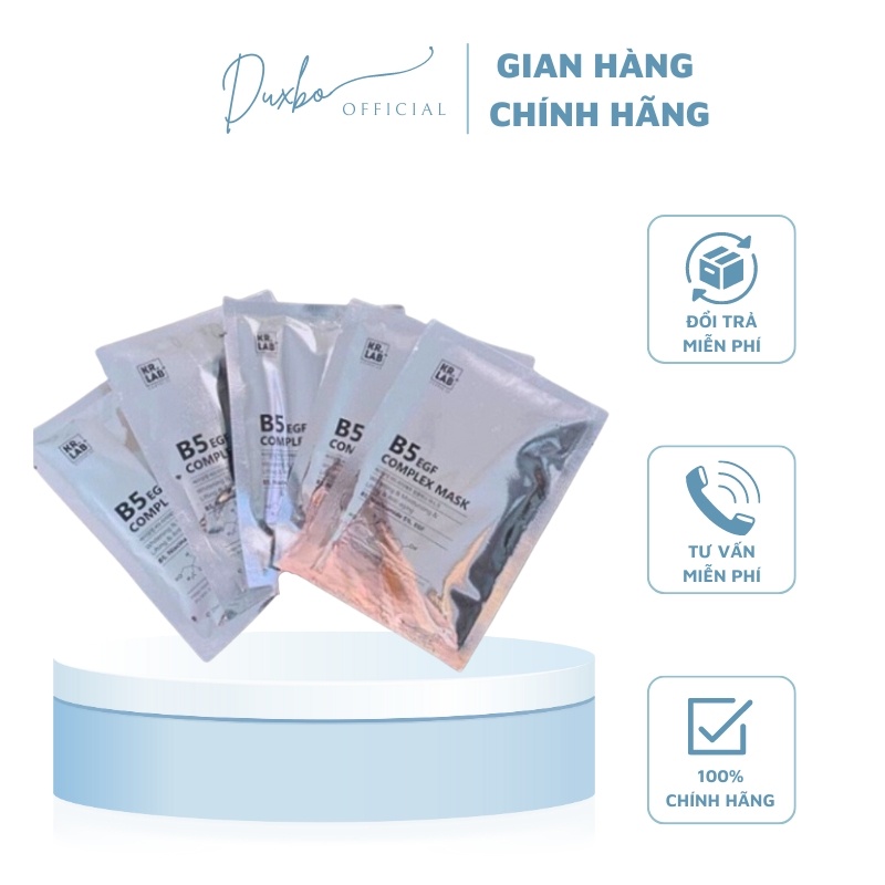 Mask B5 EGF Kr.Lab Skin Regeneration; Moisturizing; Whitening _ DuxBo ...