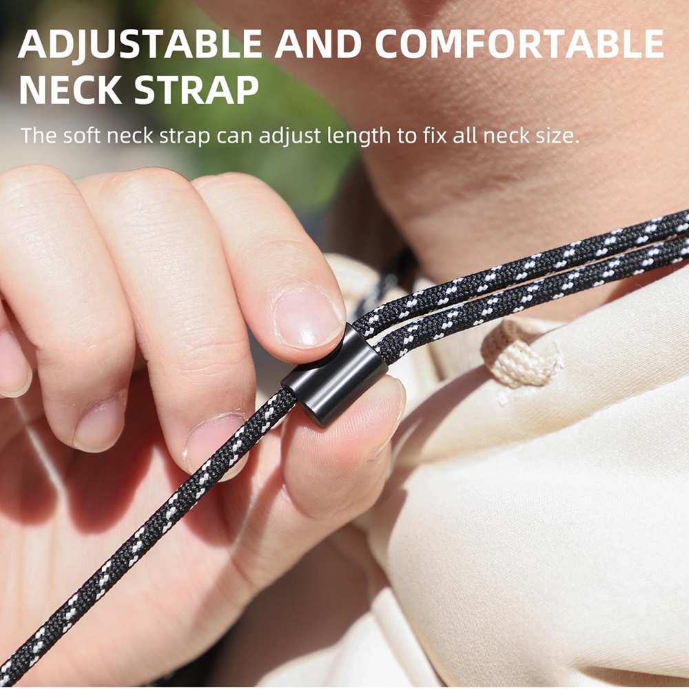 Magnetic Action Camera Neck Mount Chest Body Camera Necklace Lanyard ...