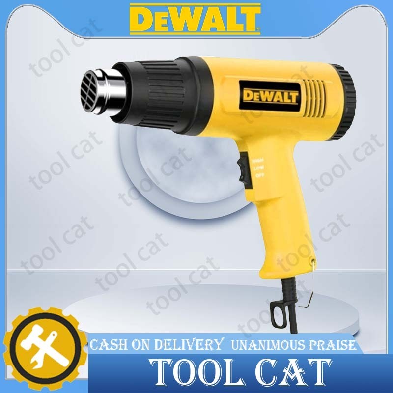 Dewalt dw-t20 heat gun hot air plastic sealer heater blower heat shrink ...