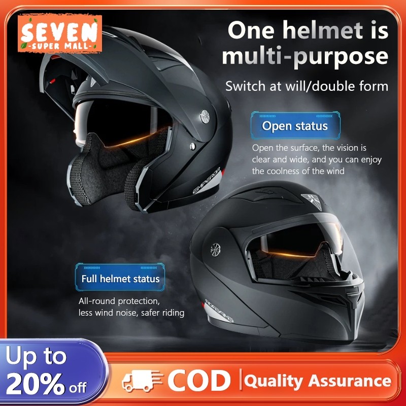 Motorcycle Modular Helmet Open face helmet Unisex Helmets Adult Helmets ...