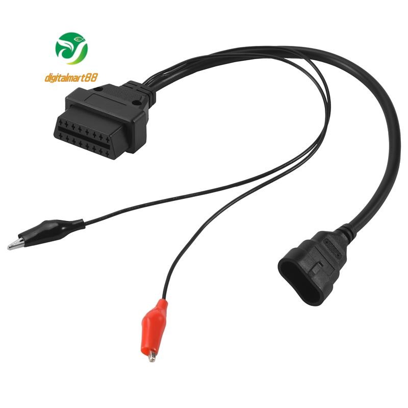 For 3 Pin to 16 Pin OBDII OBD2 obd-II Connector Adapter Auto Car Cable ...