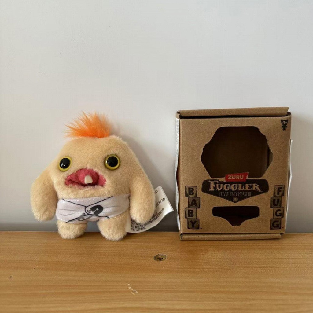 Fuggler Cute Ugly Stuffed Doll Cartoon Weird Plush Figure Funky Tooth ...