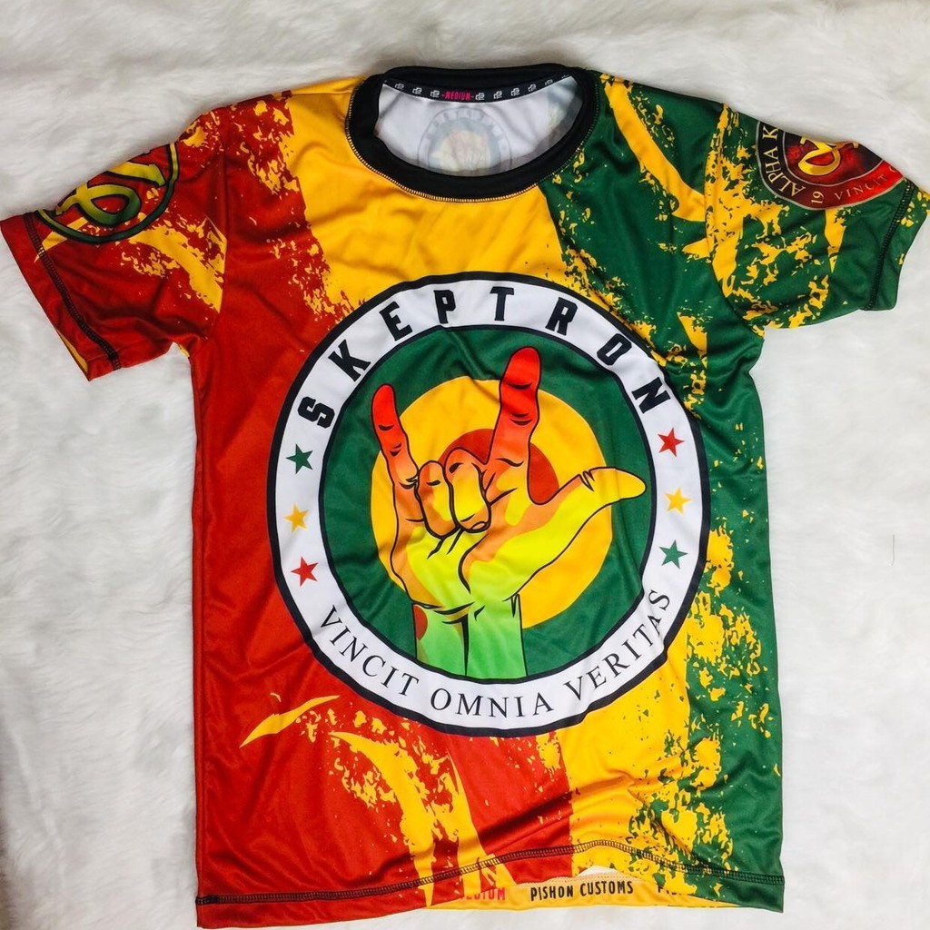 AKP V.5 Alpha Kappa Rho Full Sublimation Frat Shirt (Skeptron) - REGGAE ...