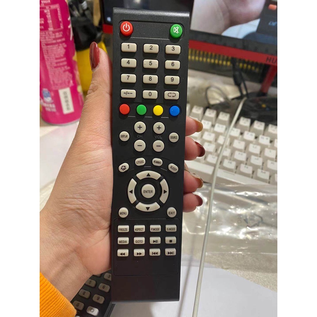 Original For DEVANT LCD LED TV Player evision Remote Control | Shopee ...