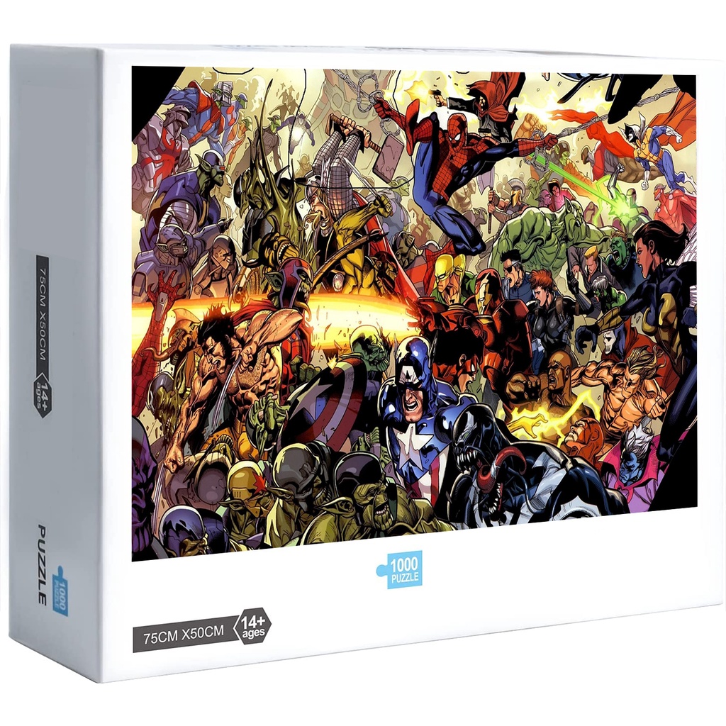 Ready Stock Spider Man Superhero The Avengers Marvel Movie Jigsaw ...