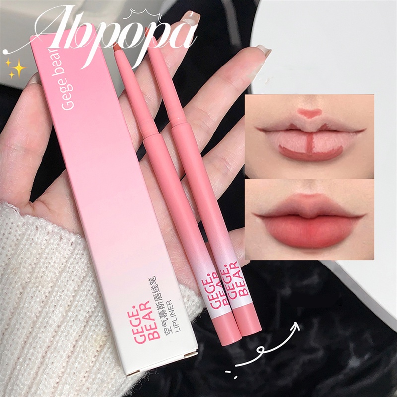 Gege Bear Air Mist Lip Liner Longlasting 8 colors | Shopee Philippines