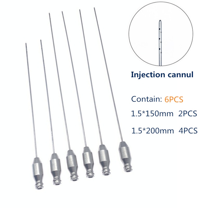 Stainless steel Liposuction Cannula liposuction injection needles ...