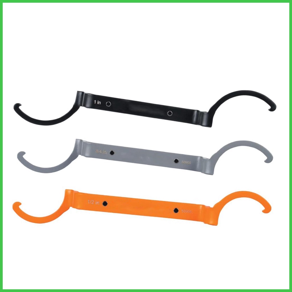 Coilover Spanner Wrench 1/2 3/4 And 1-inch Wrench Set with Offset Bends ...