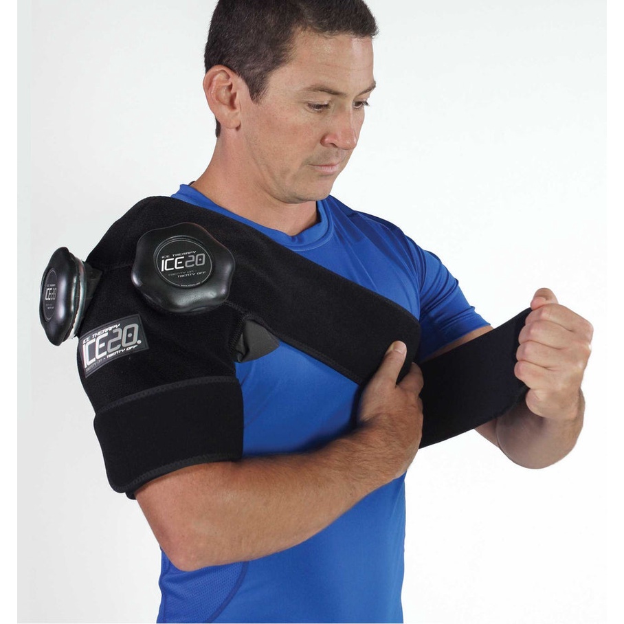 ICE20 Ice Compression Wrap - Cold Compress Double Shoulder | Shopee ...