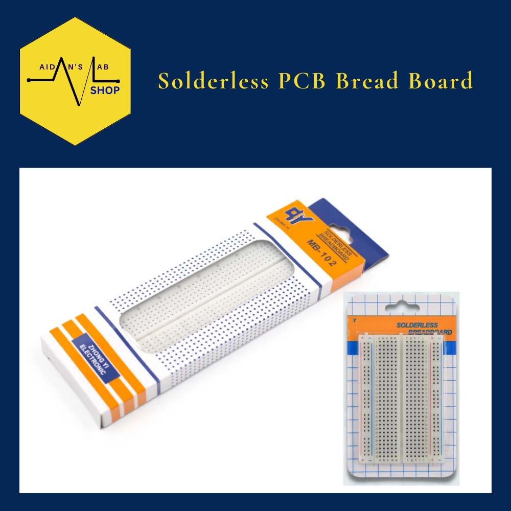Solderless PCB Bread Board | Breadboard | Aidans Lab | Shopee Philippines
