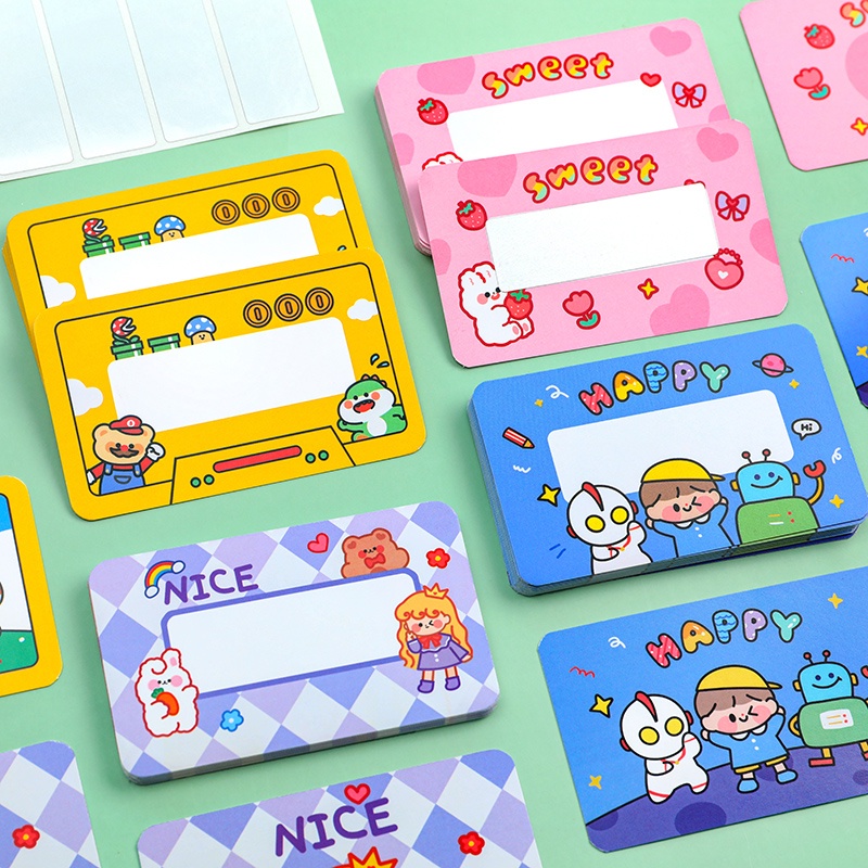 20 Pcs Creative Children's Reward Scratch Card Handmade DIY Lucky Card ...