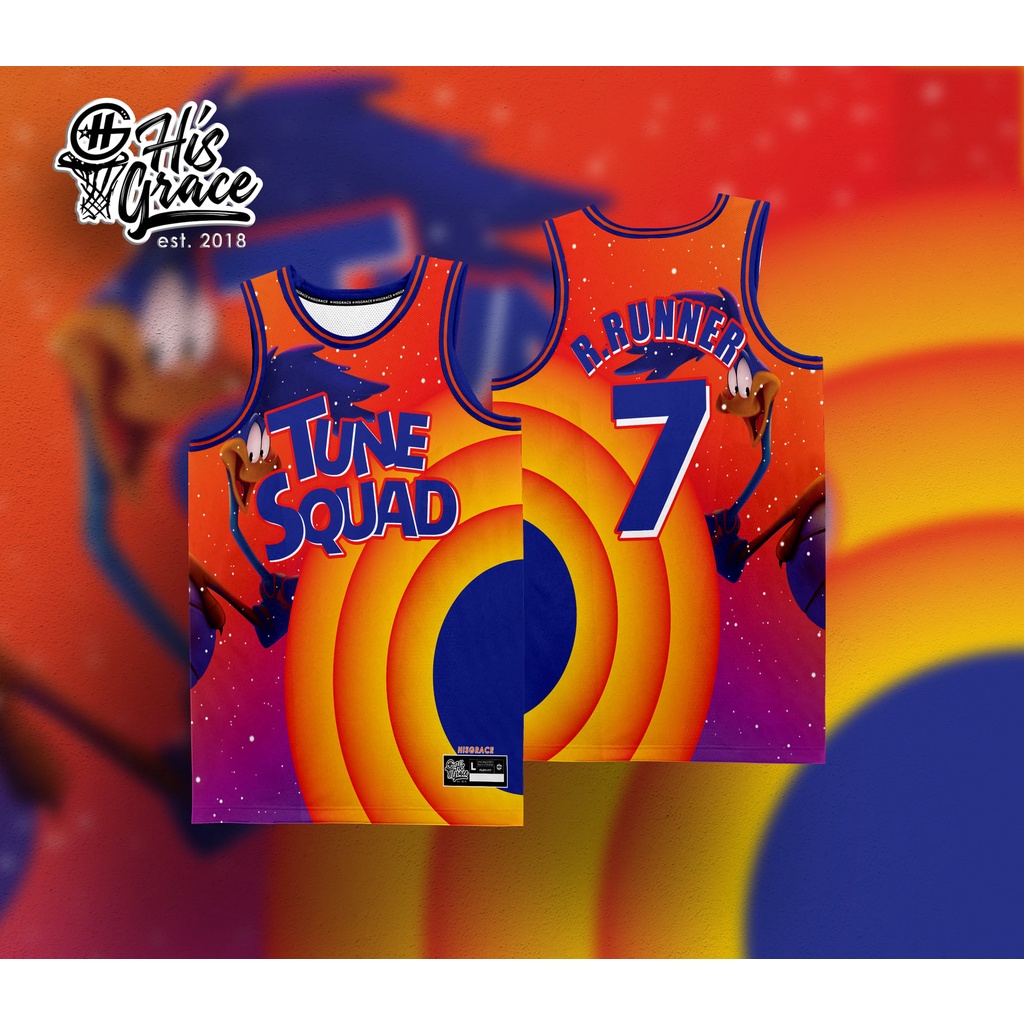 FREE CUSTOMIZE OF NAME AND NUMBER SPACE JAM NEW LEGACY RUNNER | Shopee ...