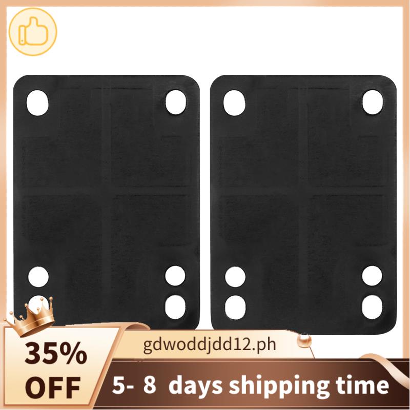Rubber Skateboard Riser Pad 1/8 3Mm Pack Of 2 Superior | Shopee Philippines