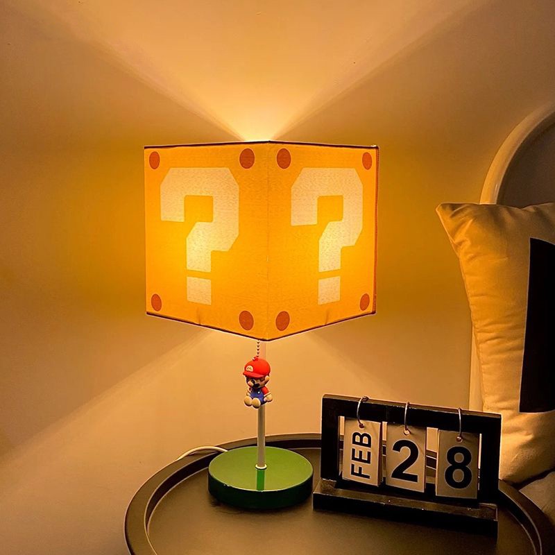 Modern Creative Bedroom Bedside Lamp Led Mario Table Lamp Desk Lamp ...