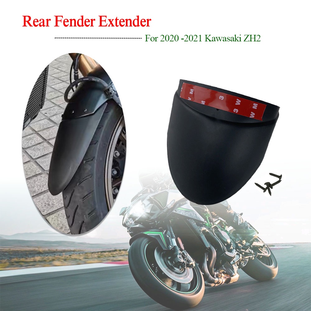 ZH2 Mudguard Extension For Kawasaki Z H2 2020 2021 2022 2023 Fender ...