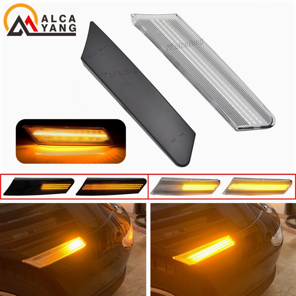 Good Quality Sequential Flashing LED Turn Signal Side Marker Light Blinker For Porsche 911 ...
