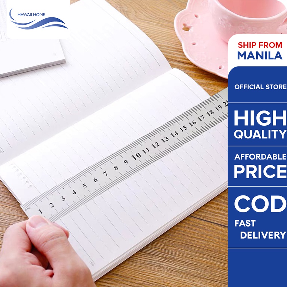 Hawaii Home Metal Ruler Metric Rule Precision Double Sided Measuring ...