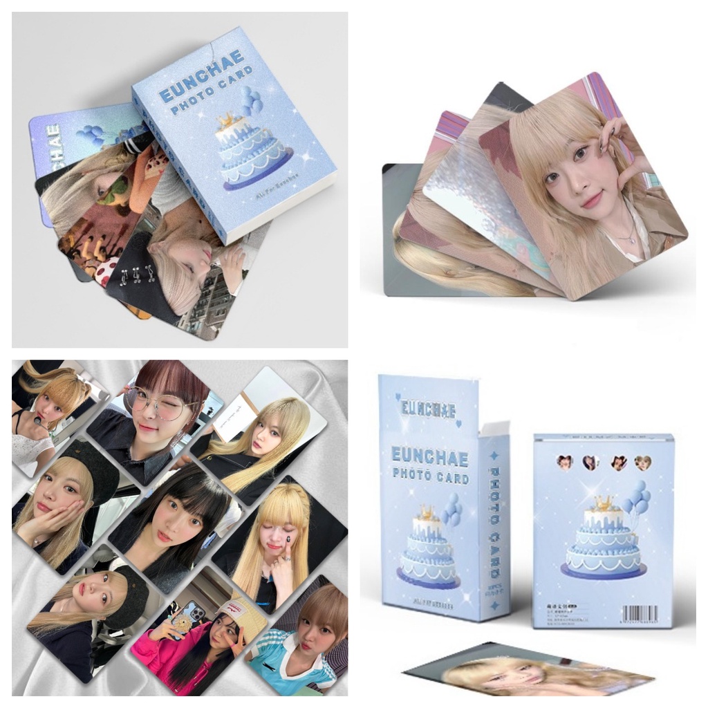 50-55pcs LE SSERAFIM Laser HOLOGRAPHIC LOMO Cards Sakura CHAEWON YUNJIN ...