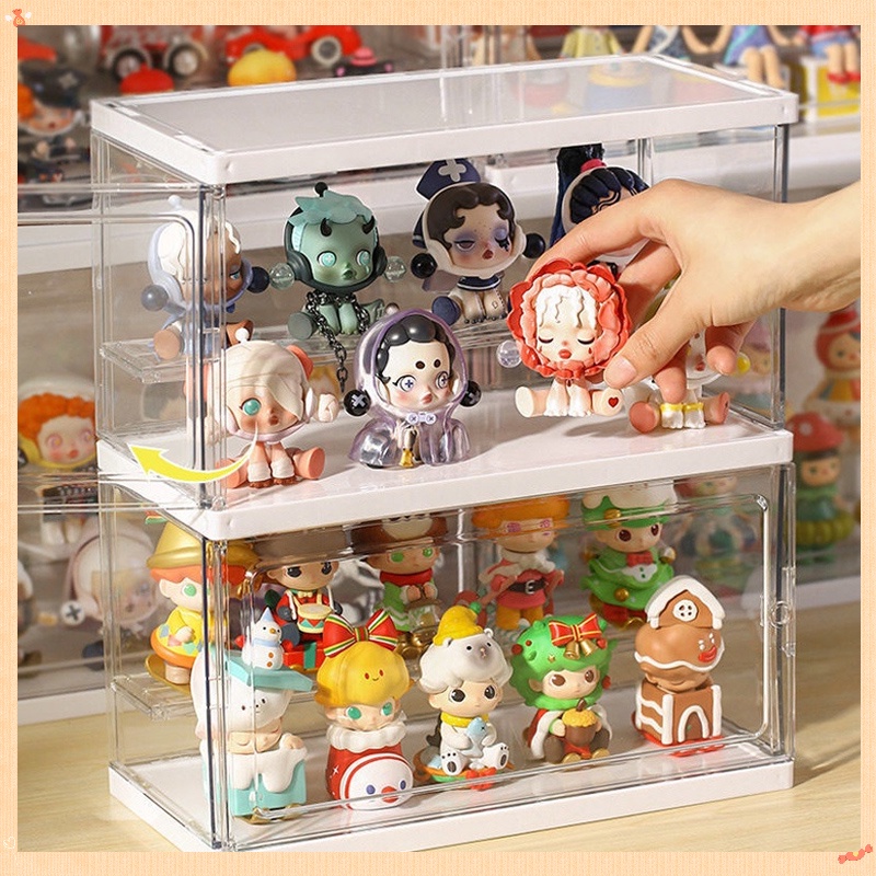 Mika Cabinet Transparent Blind Storage Display Box Handmade Shelf ...